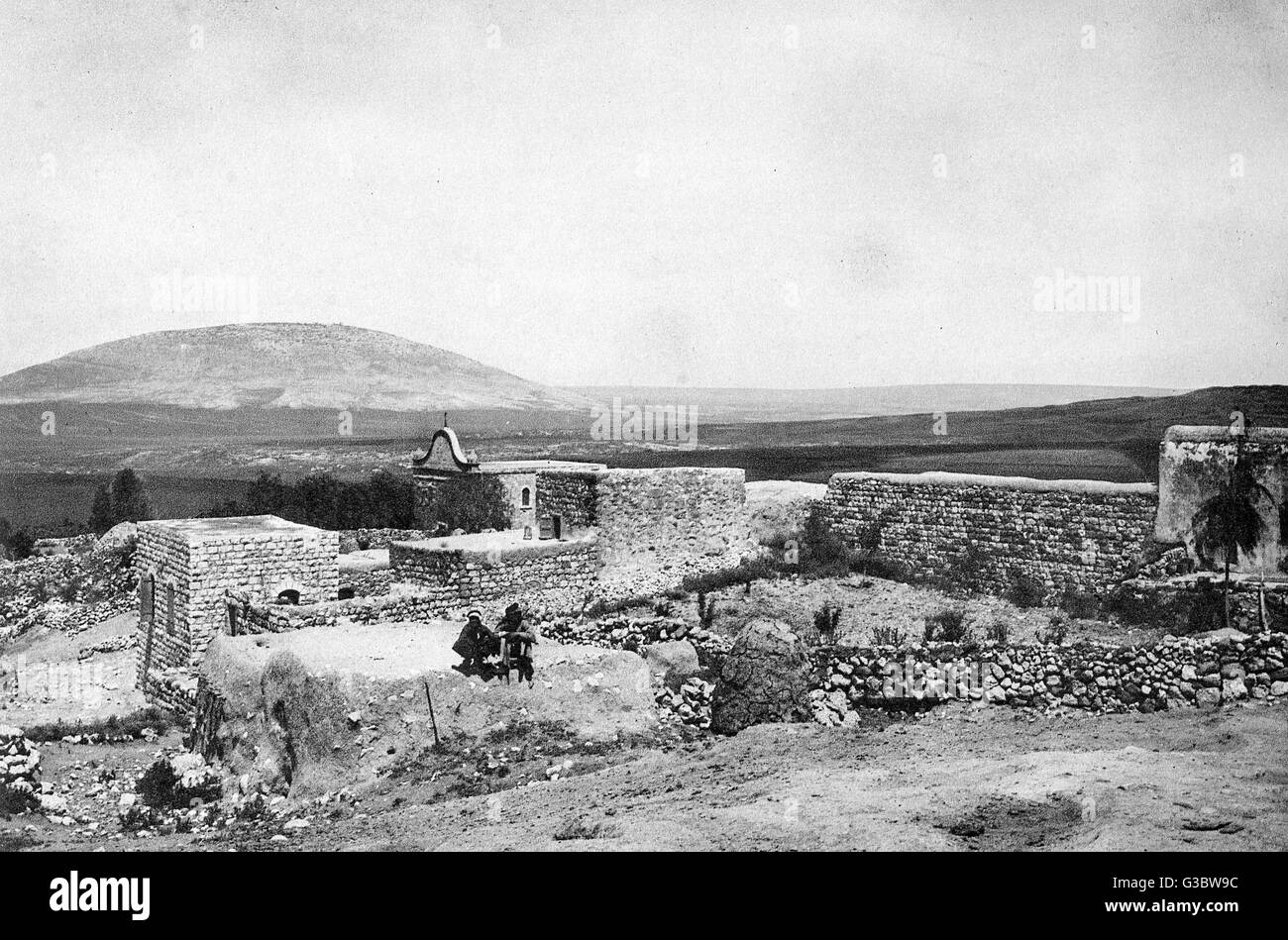 View of the village of Nain, Northern Israel Stock Photo - Alamy