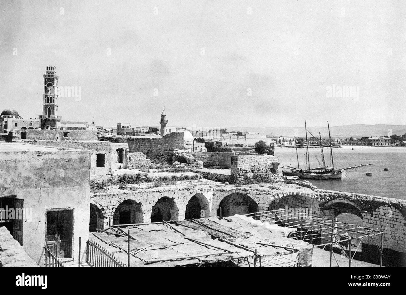 View of ramparts Black and White Stock Photos & Images - Alamy