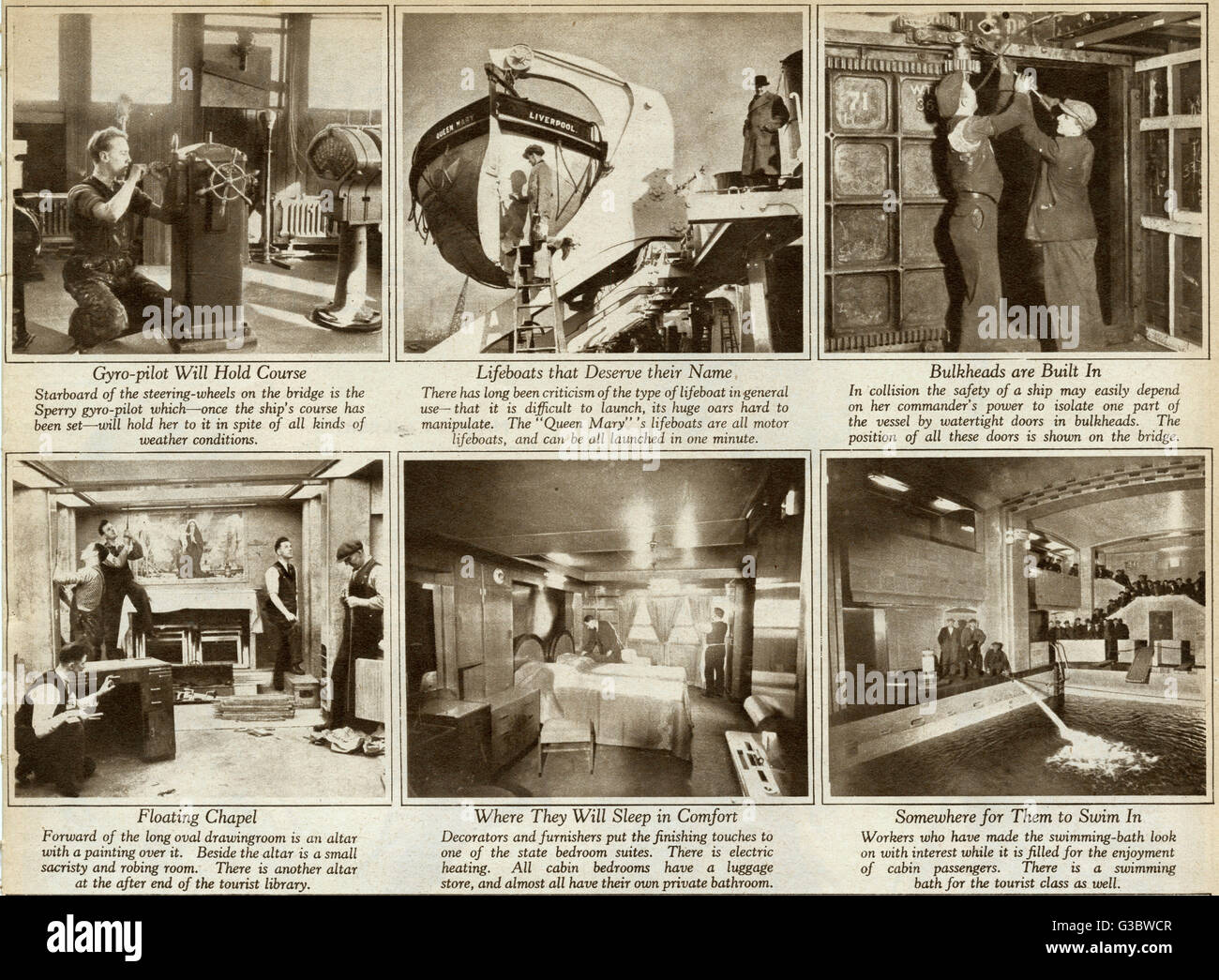 Pool Queen Mary Second Class