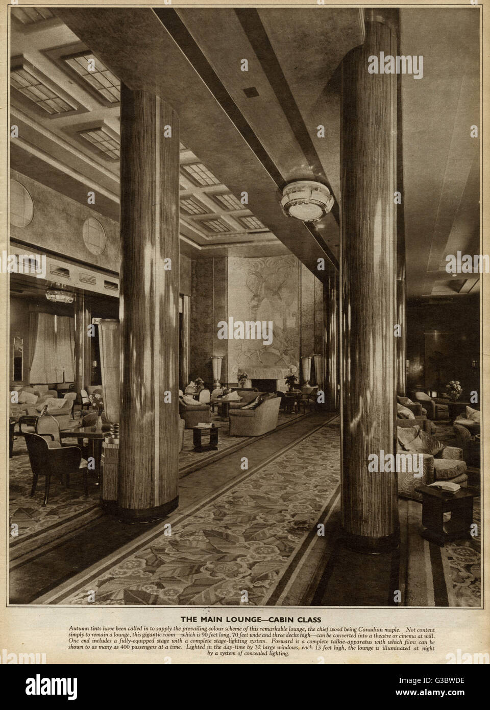 Steamship Interior High Resolution Stock Photography and Images - Alamy