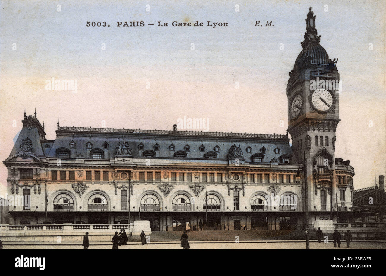 Clocktower gare de lyon hi-res stock photography and images - Alamy