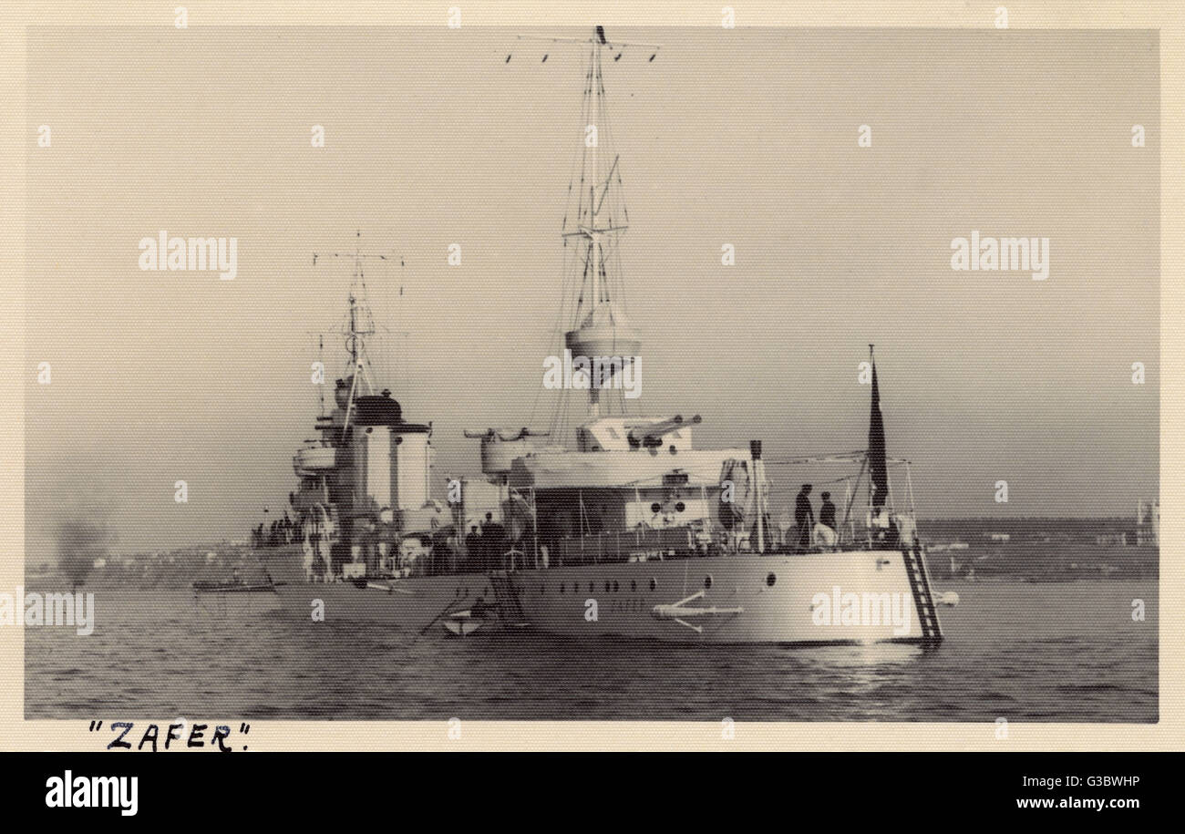 Turkish naval vessel zafer at istanbul hi-res stock photography and ...