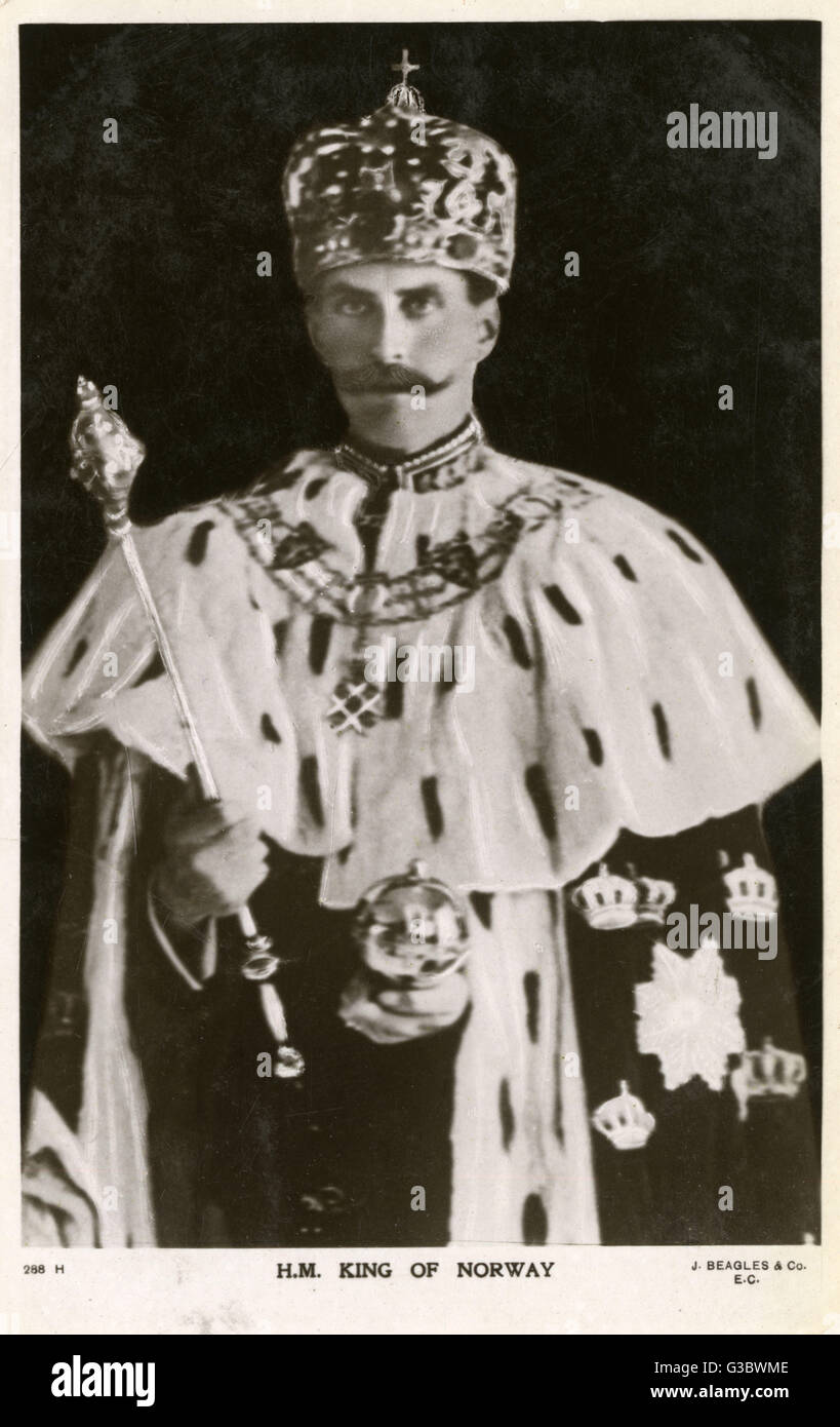 King haakon vii hi-res stock photography and images - Alamy