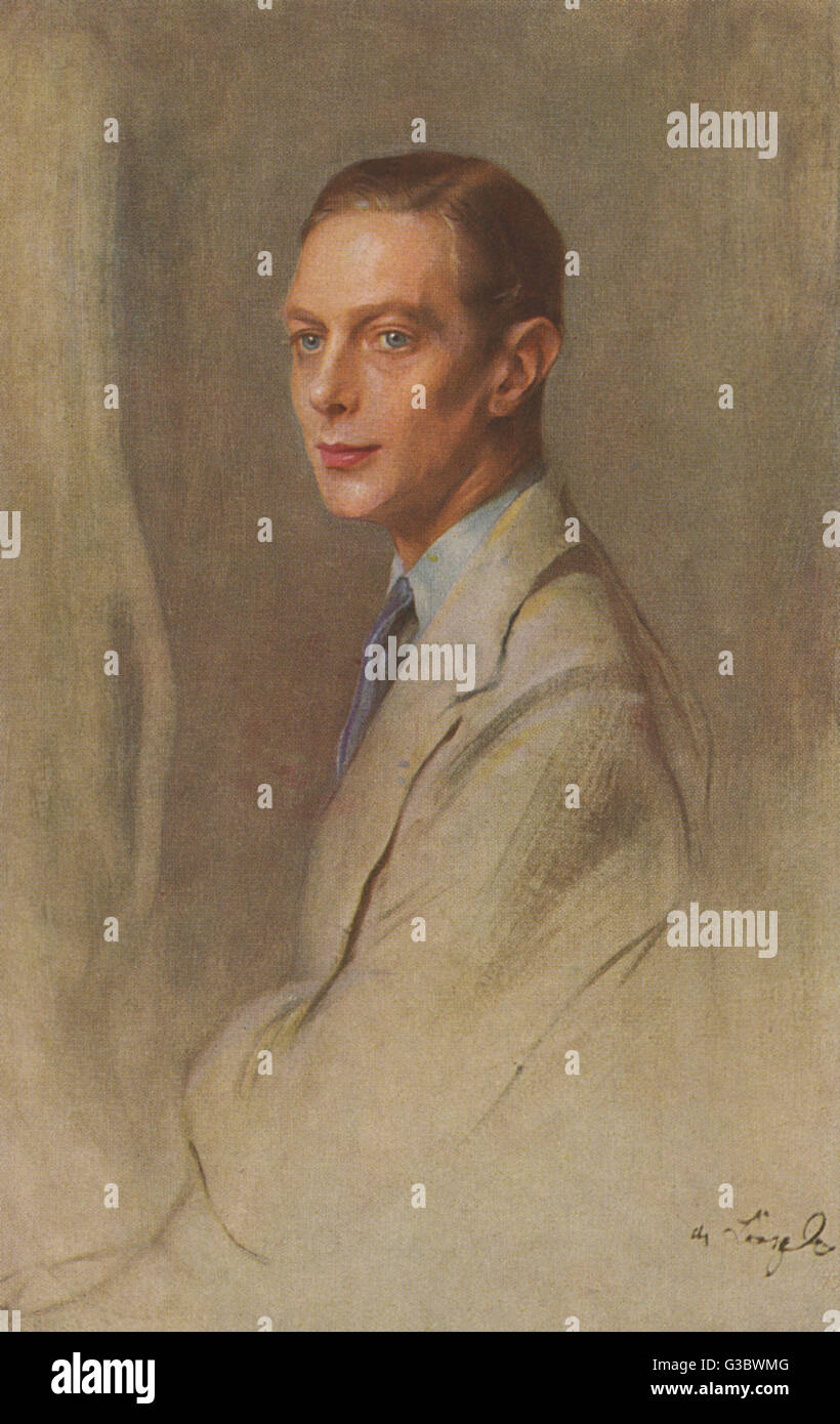 King George VI Stock Photo - Alamy