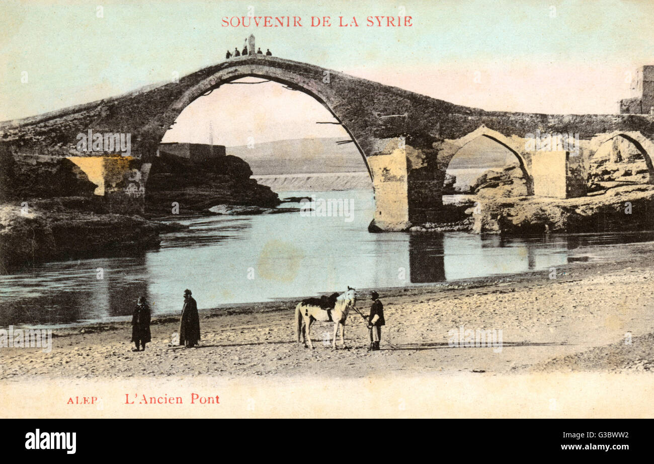 Aleppo, Syria - Ancient Bridge Stock Photo - Alamy