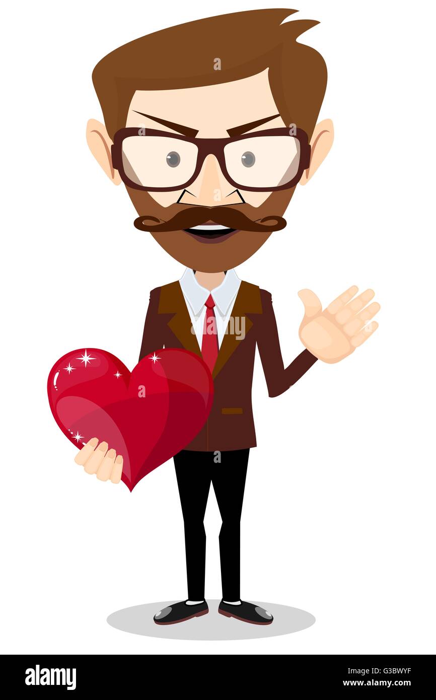 Man gives gift holiday Cut Out Stock Images & Pictures - Alamy