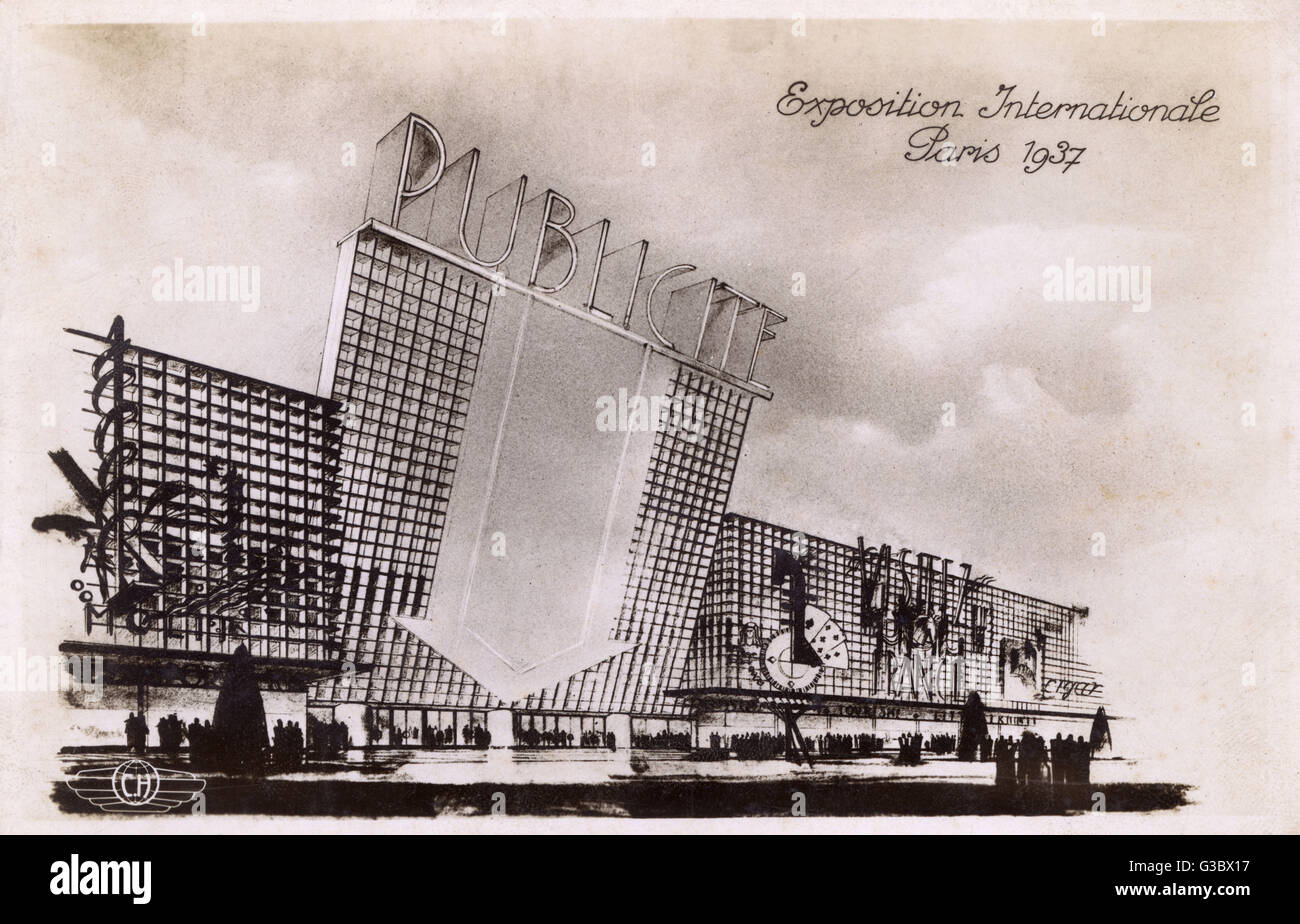 Paris 1937 Exposition Internationale High Resolution Stock Photography ...