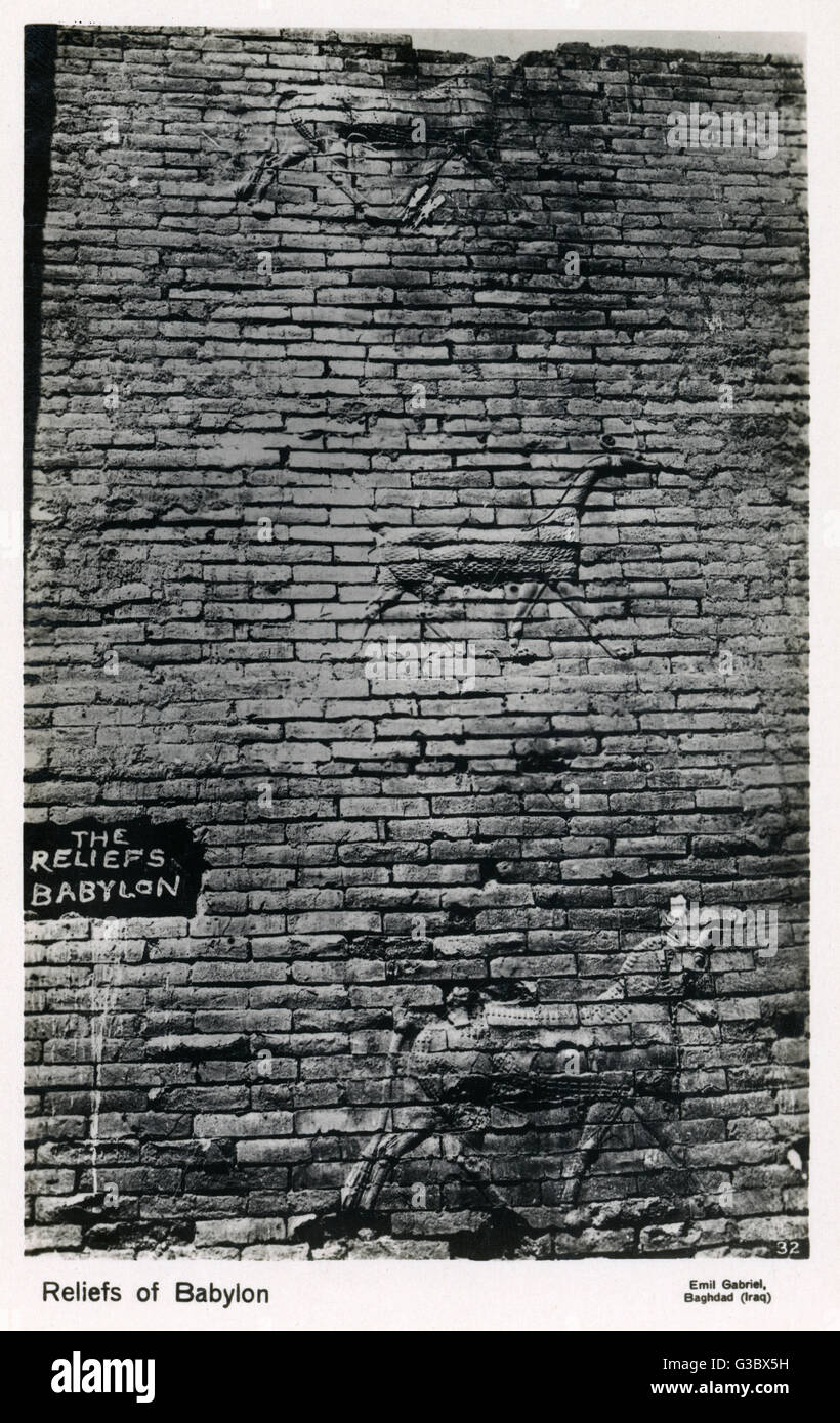 Babylon relief hi-res stock photography and images - Alamy