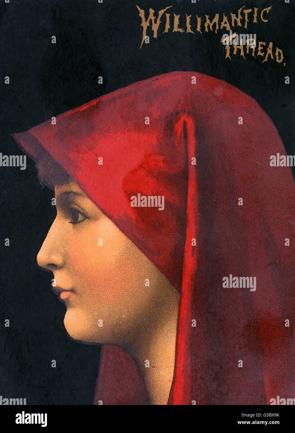 Willimantic thread trade card hi-res stock photography and images - Alamy