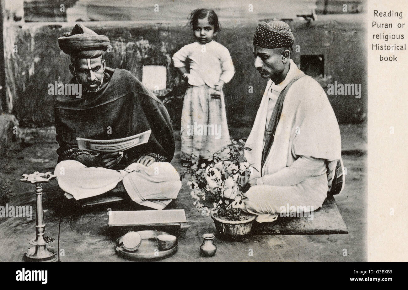 Reading the Puranas, ancient Hindu texts which eulogise various deities ...