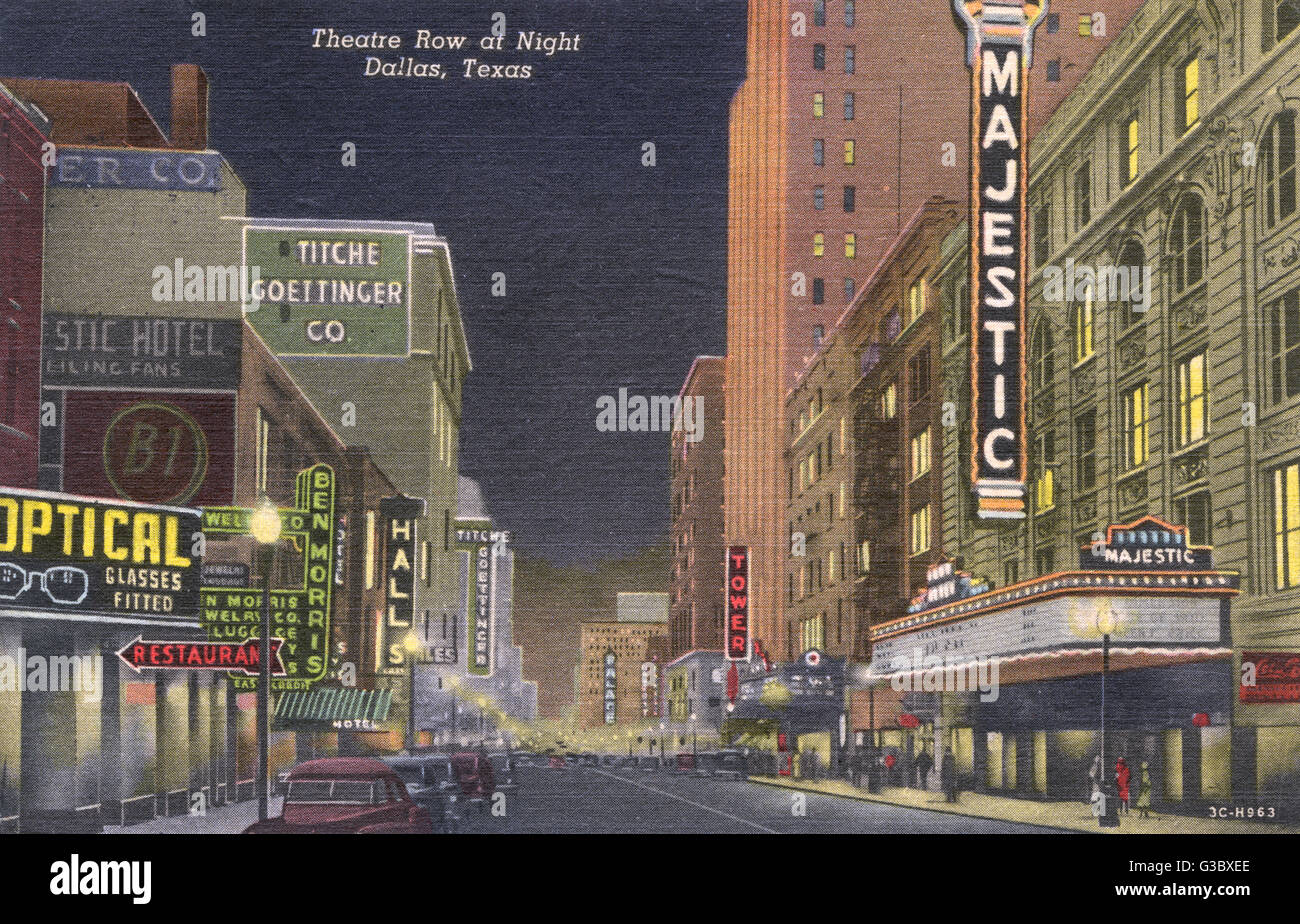 Dallas Texas 1950s High Resolution Stock Photography and Images - Alamy