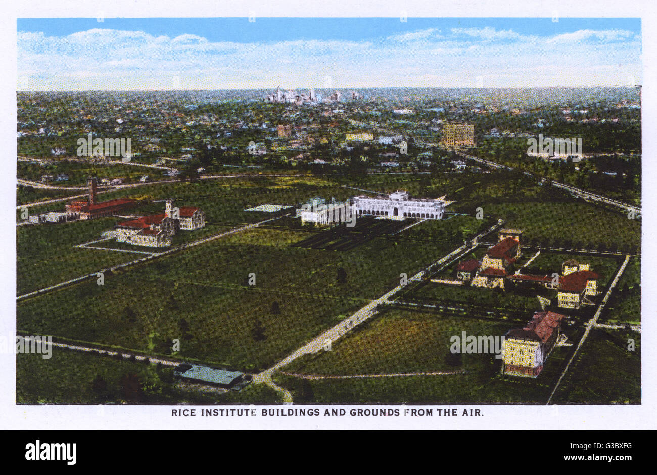Aerial university of texas hi-res stock photography and images - Alamy