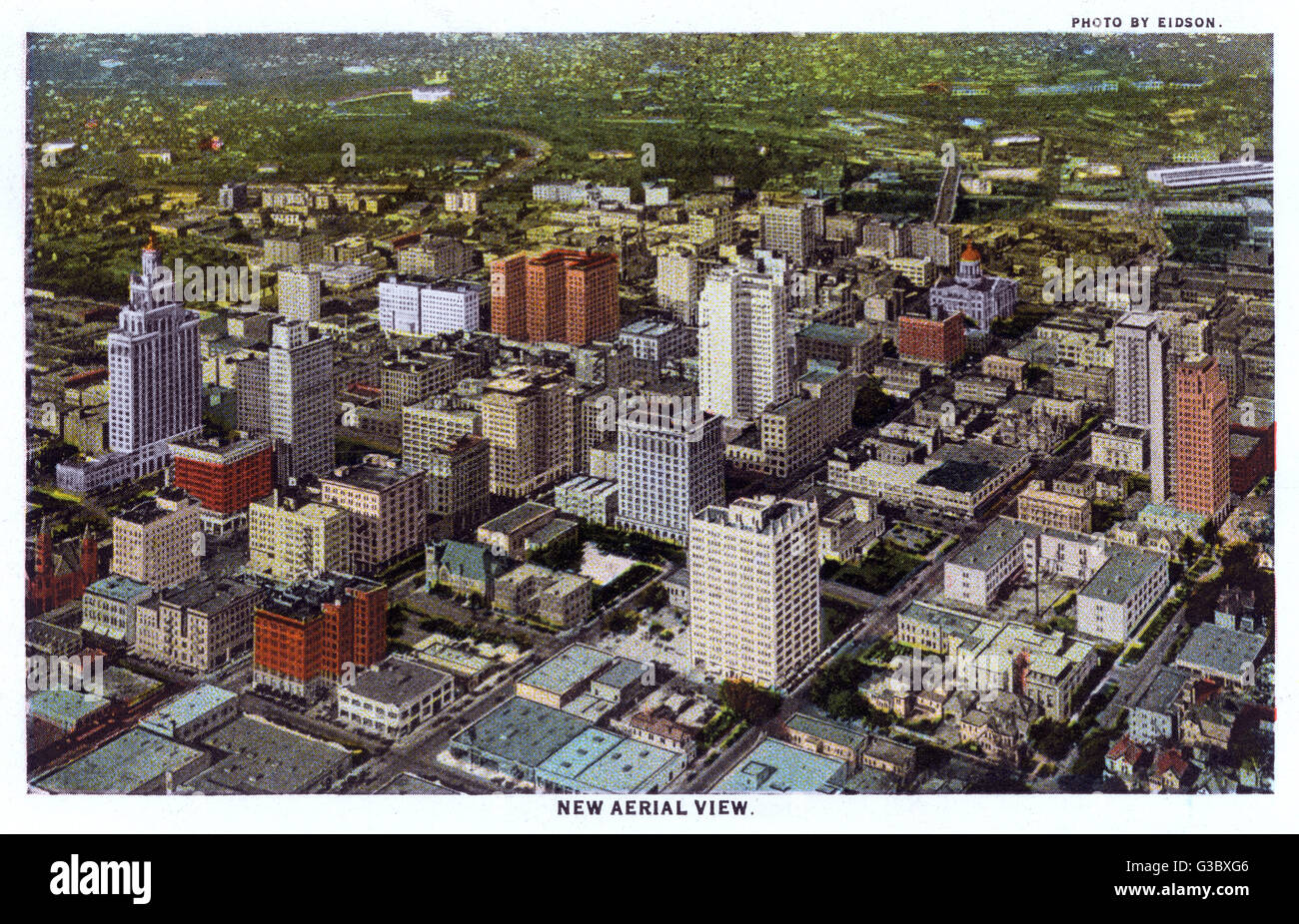 Houston texas city aerial hi-res stock photography and images - Alamy