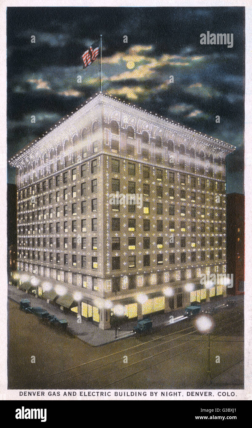 Gas and Electric Building, Denver, Colorado, USA Stock Photo - Alamy