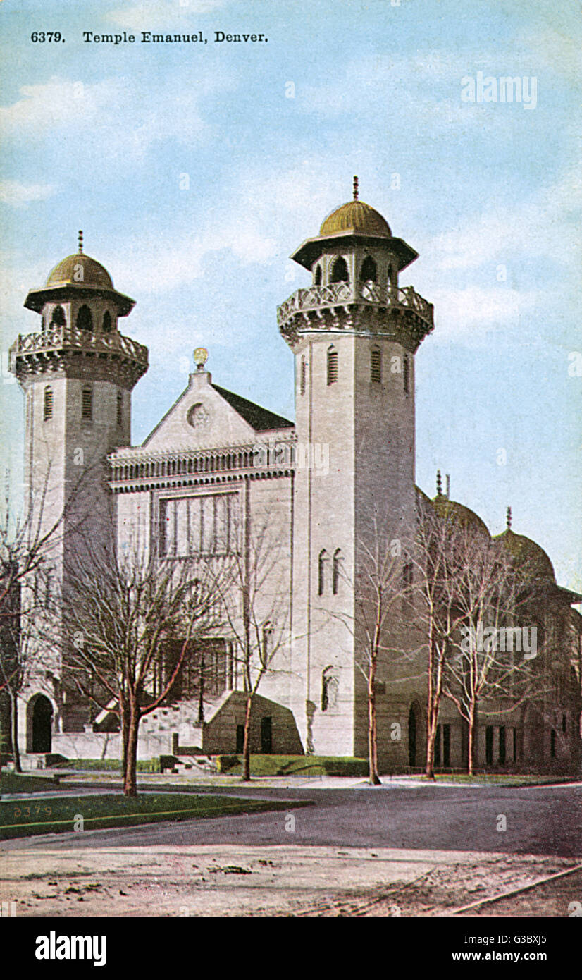 Denver temple hi-res stock photography and images - Alamy