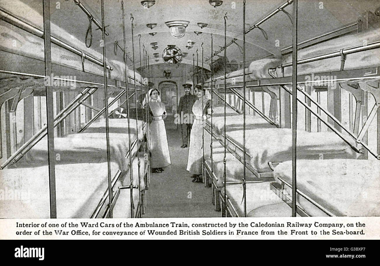 Ambulance transport first world war hi-res stock photography and images ...