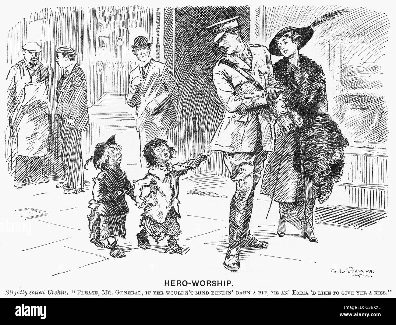 First world war cartoon britain hi-res stock photography and images - Alamy
