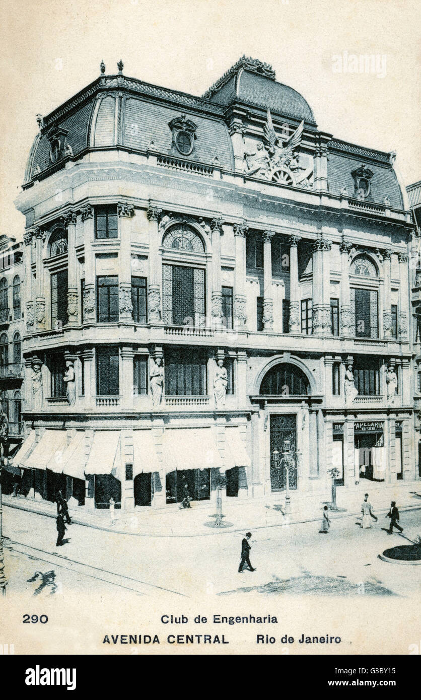 Rio de janeiro avenida central hi-res stock photography and images - Alamy