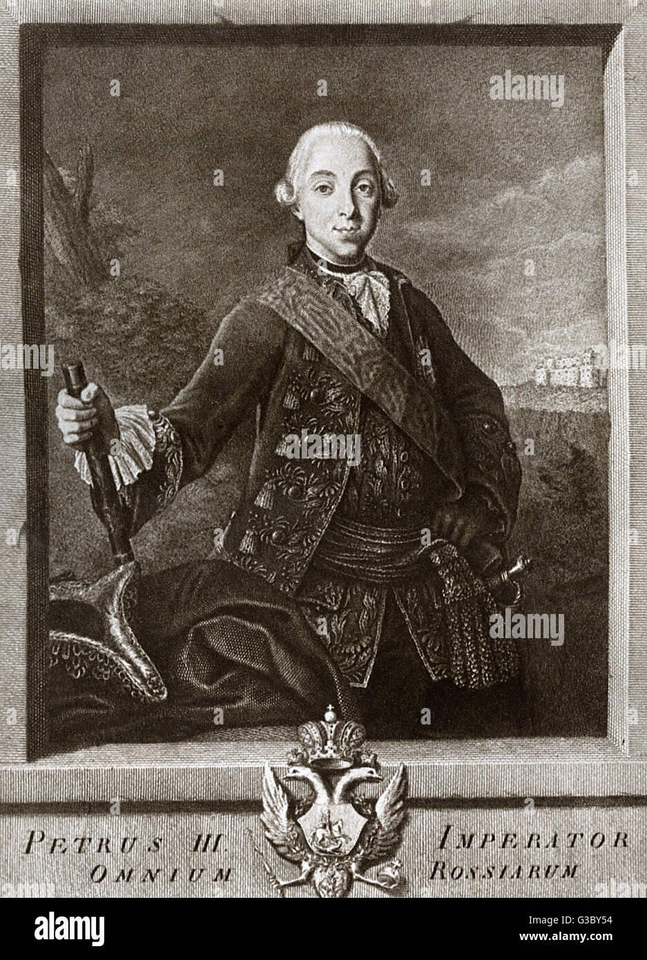 Tsar Peter III of Russia Stock Photo - Alamy