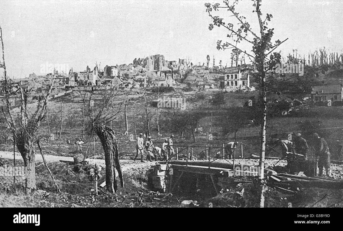 World War One Ruined Village High Resolution Stock Photography and ...
