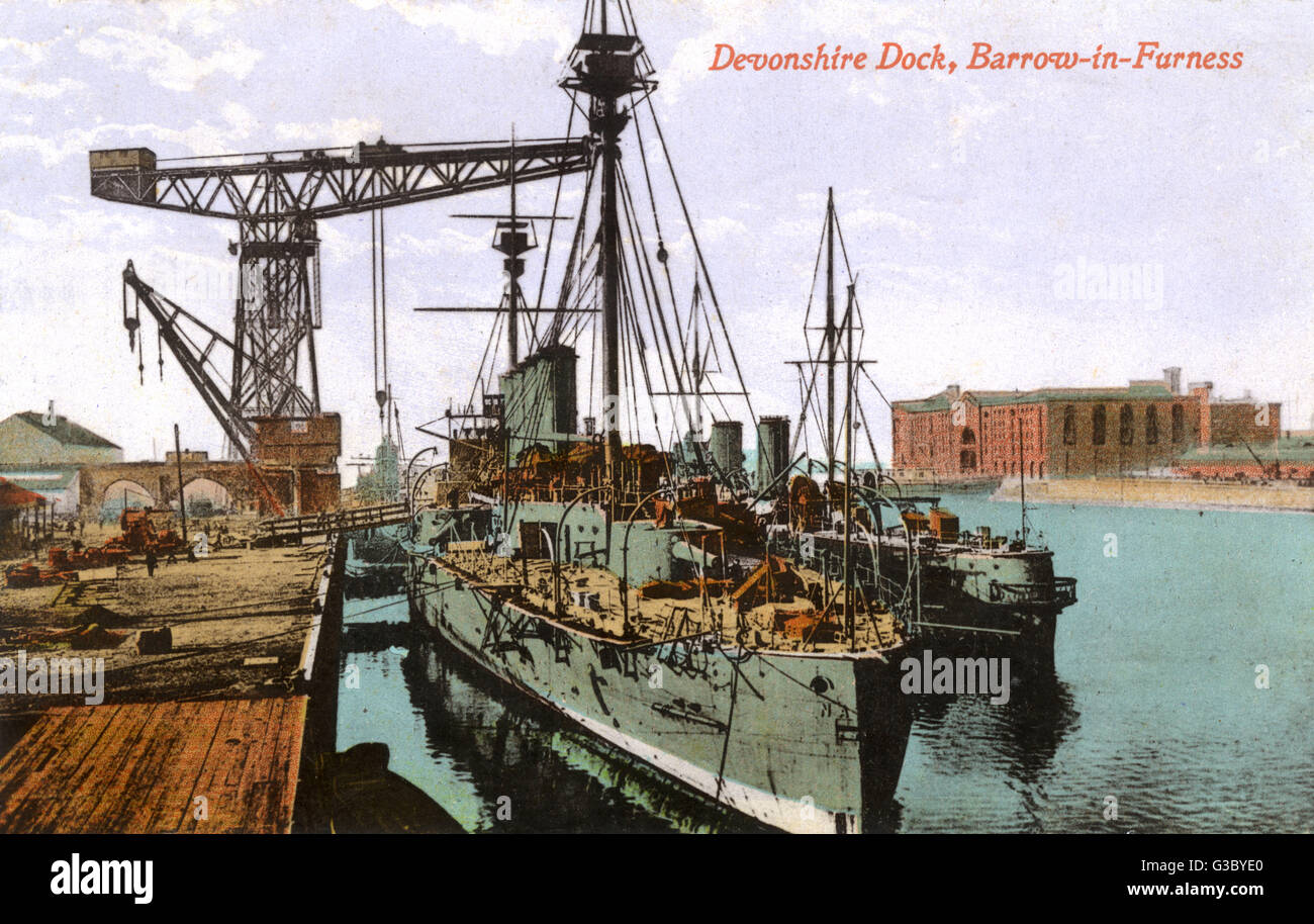 Barrow in furness shipyard hi-res stock photography and images - Alamy