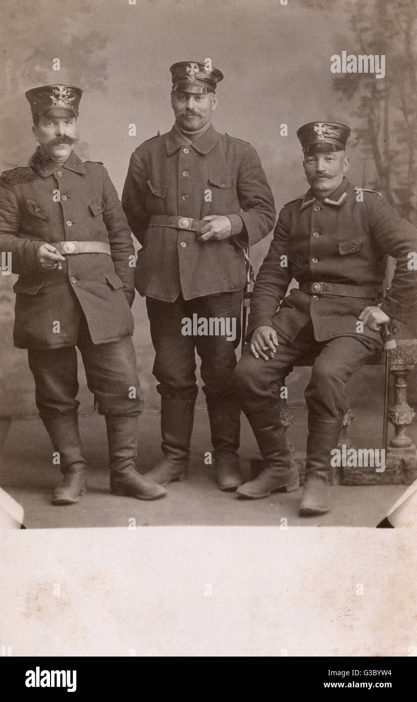 Three german soldiers ww1 hi-res stock photography and images - Alamy