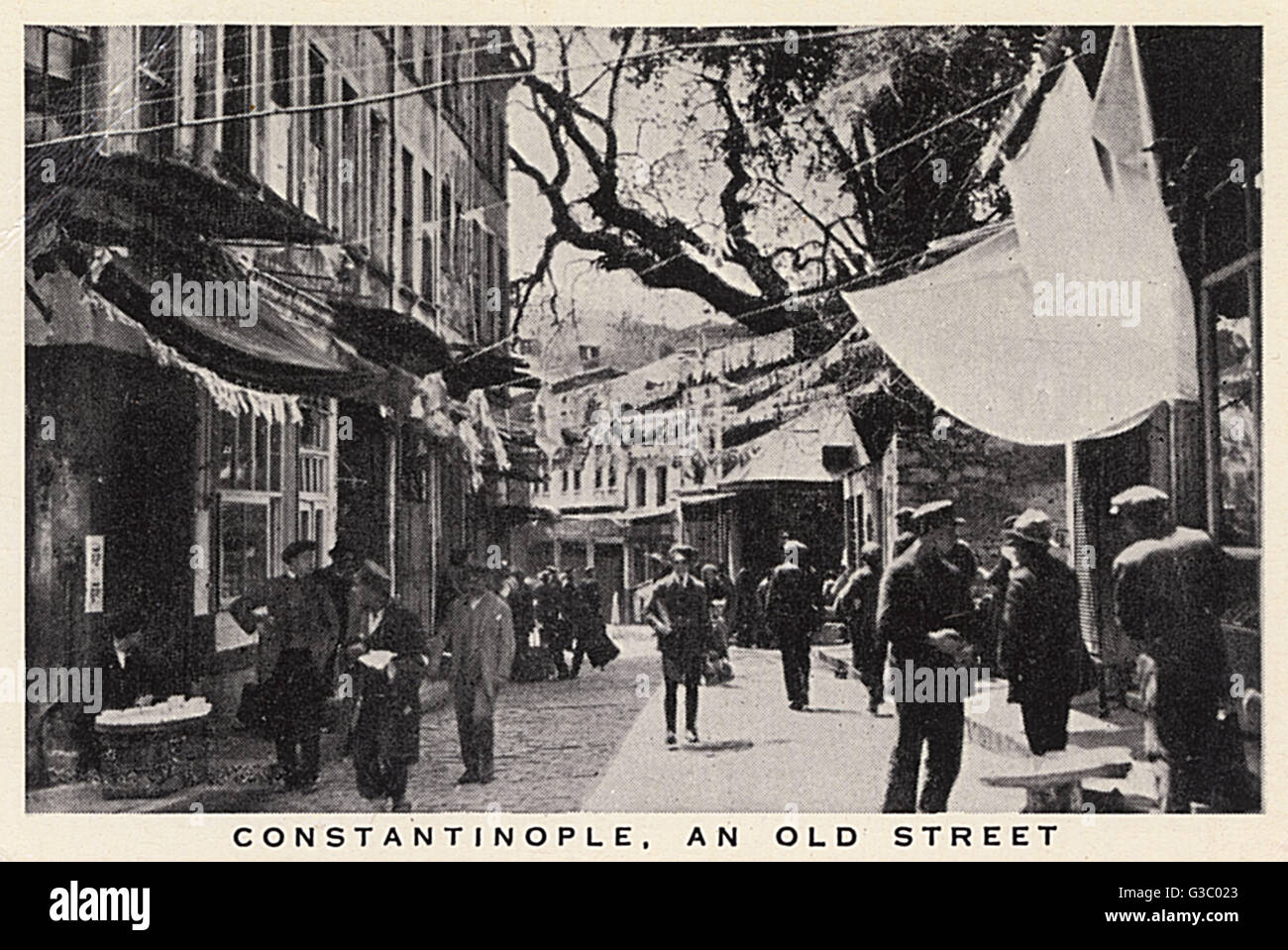 An Old Street in Constantinople, Turkey Stock Photo - Alamy