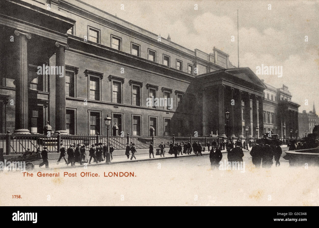 The General Post Office, London Stock Photo - Alamy