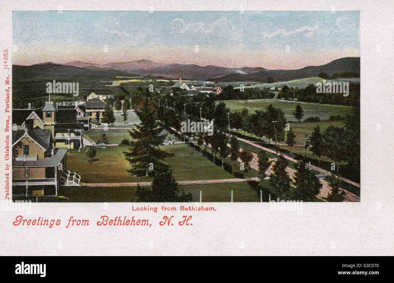 Bethlehem, White Mountains, New Hampshire, USA Stock Photo - Alamy