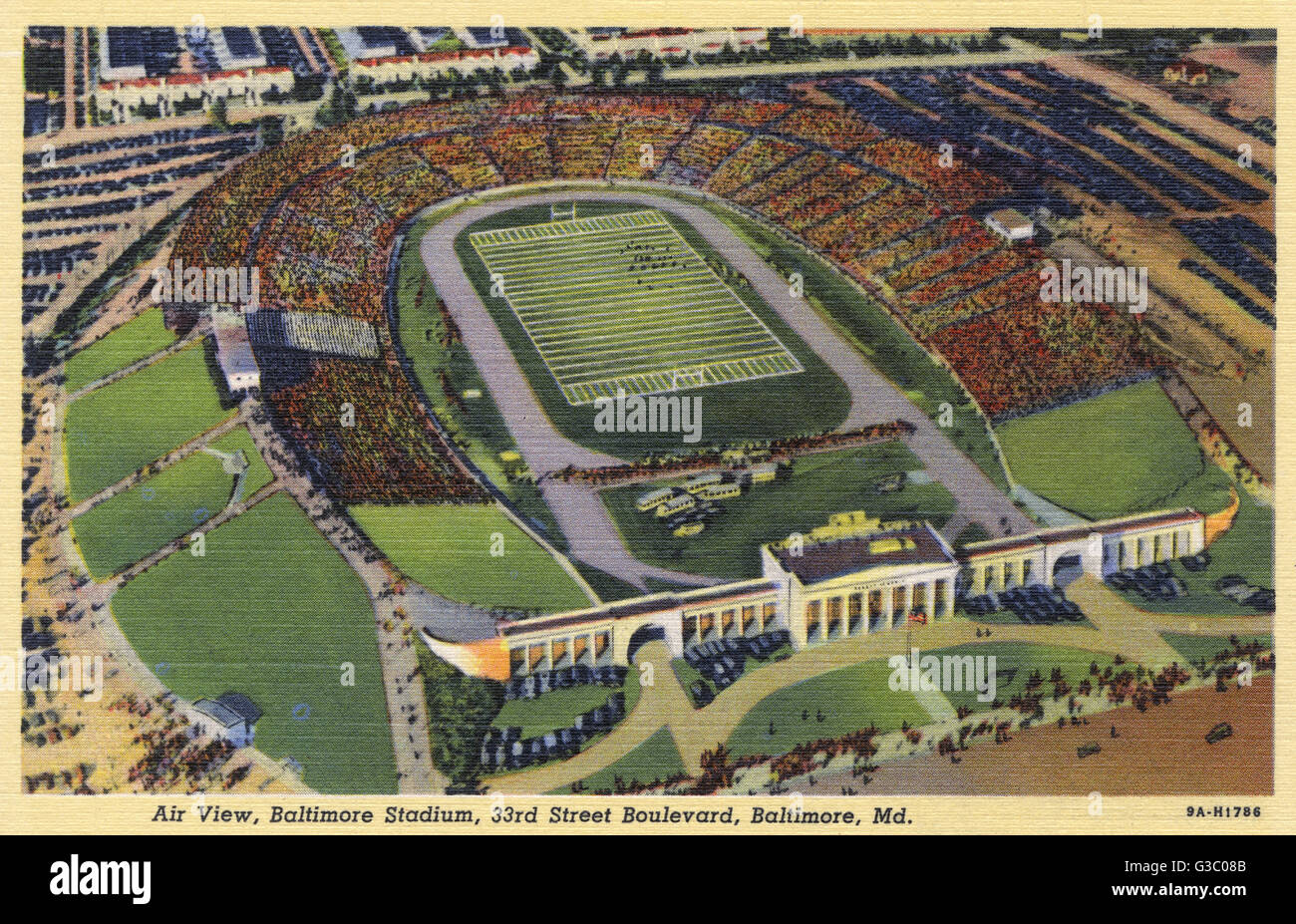 Municipal Stadium (also known as Memorial Stadium), 33rd Street ...