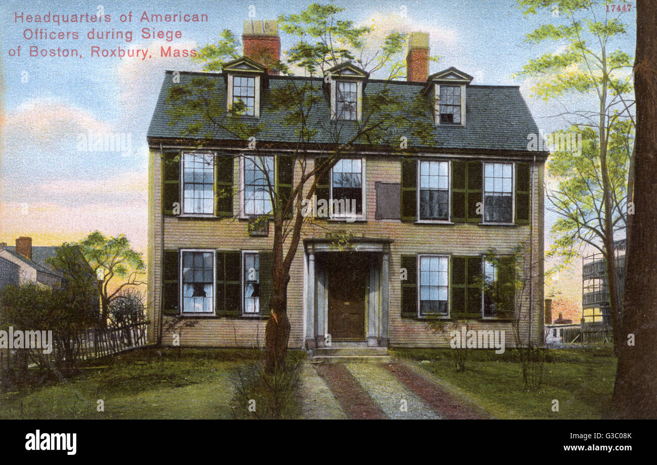 House in Roxbury, Boston, Massachusetts, USA Stock Photo - Alamy