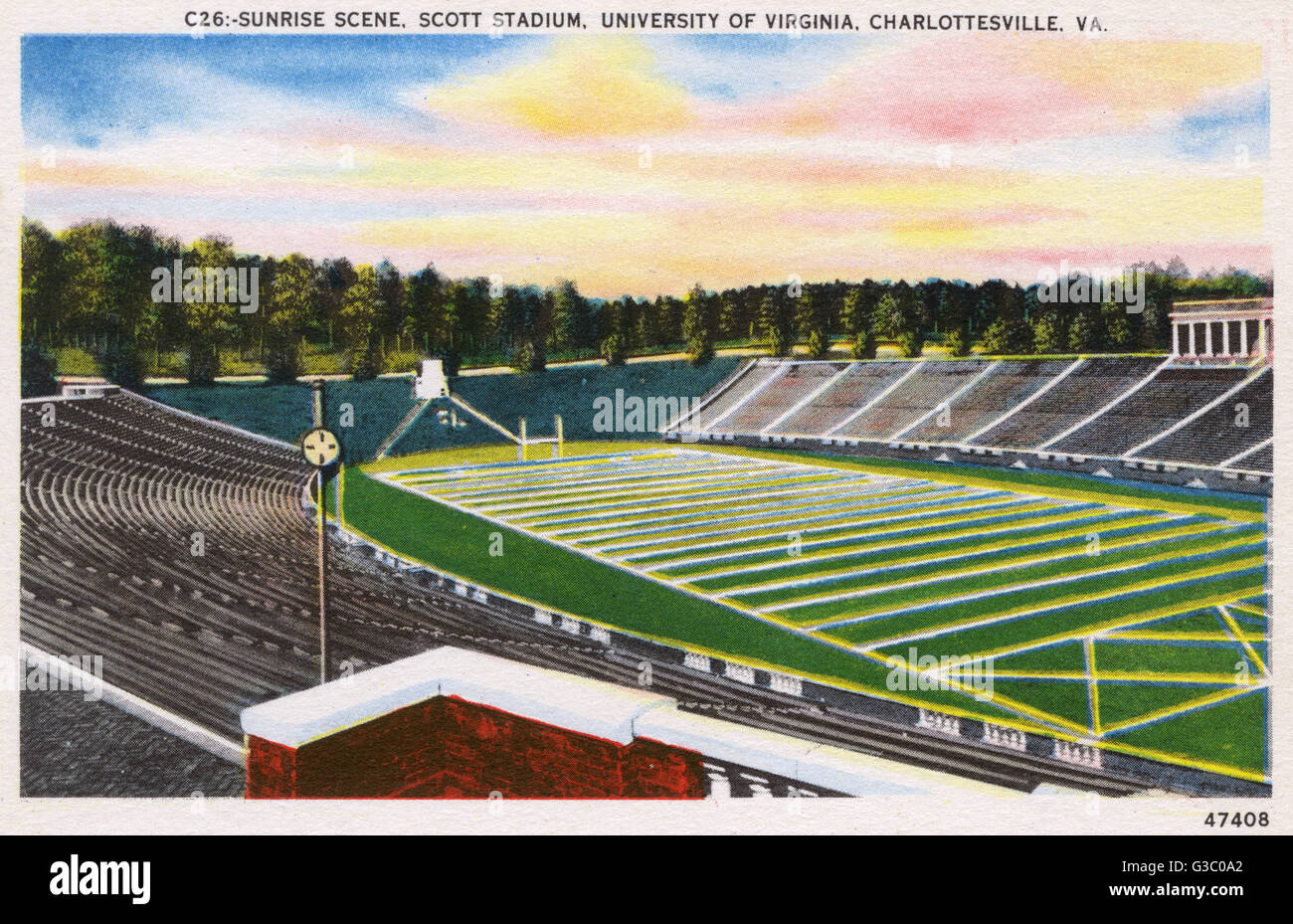 Scott Stadium, Charlottesville, Virginia, USA Stock Photo - Alamy