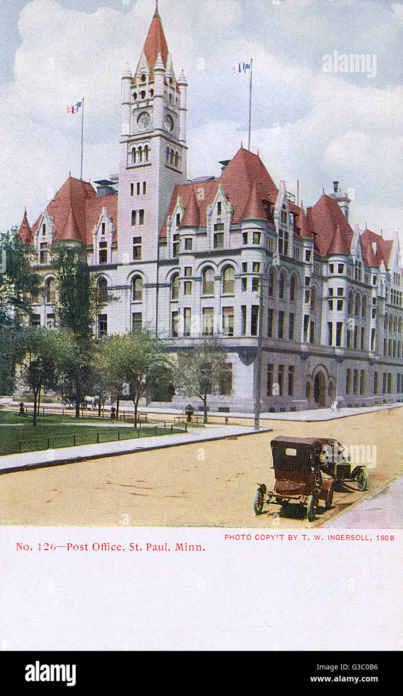 Post Office building, St Paul, Minnesota, USA Stock Photo - Alamy