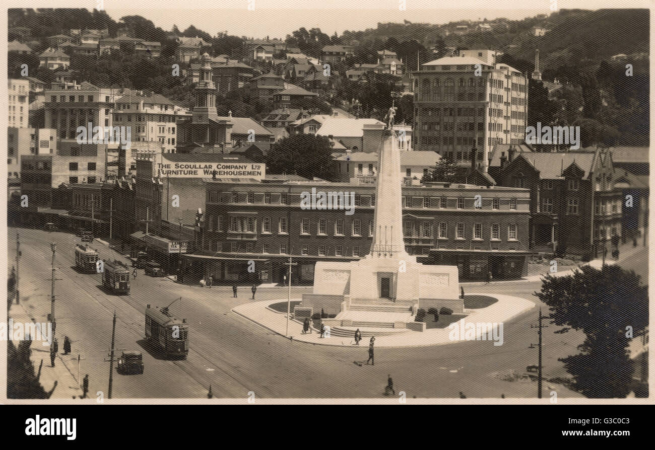 War Memorial - Wellington, New Zealand Stock Photo - Alamy