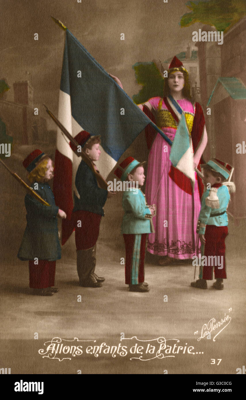 National personification first hi-res stock photography and images - Alamy