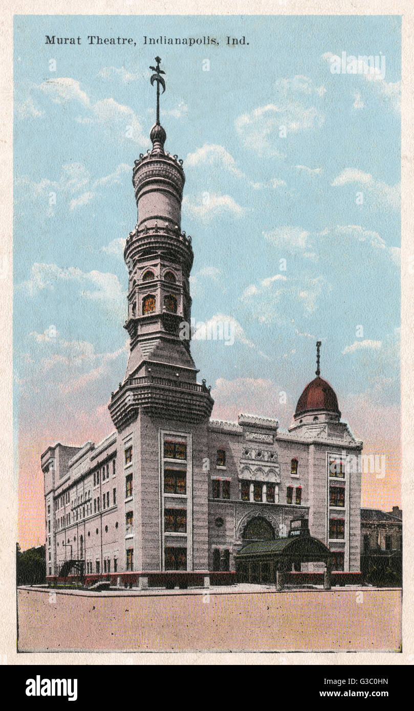 Murat shrine theater indianapolis indiana hi-res stock photography and ...