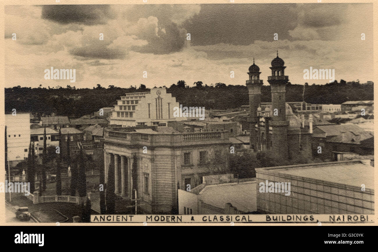 Ancient, Modern and Classical Buildings, Nairobi, Kenya Stock Photo - Alamy