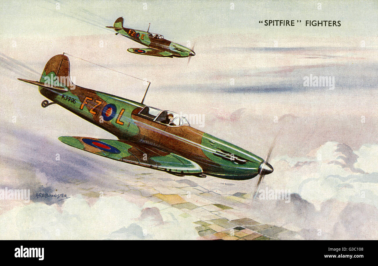 Ww2 spitfire aircraft hi-res stock photography and images - Alamy