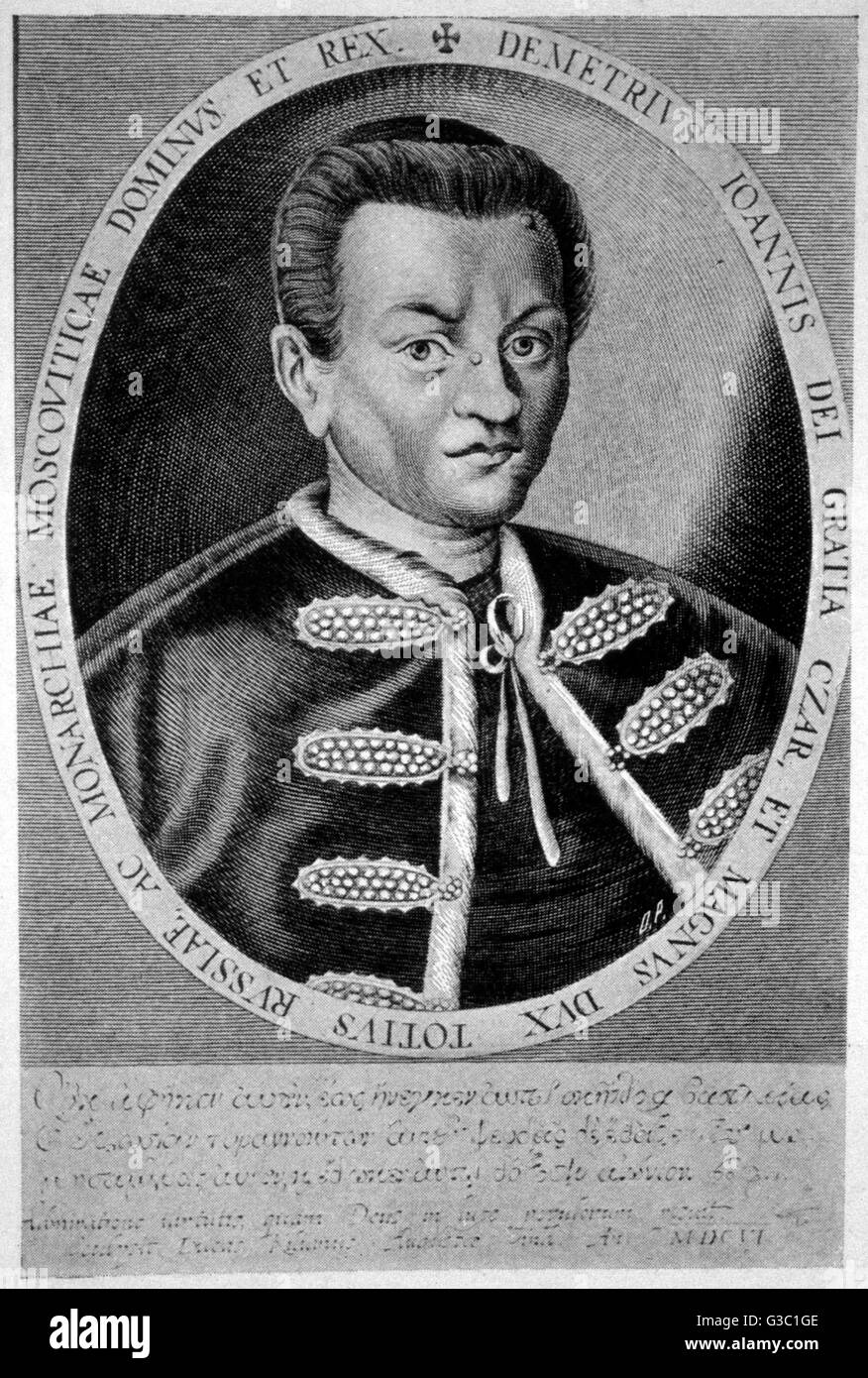 False Dmitriy I of Russia Stock Photo - Alamy