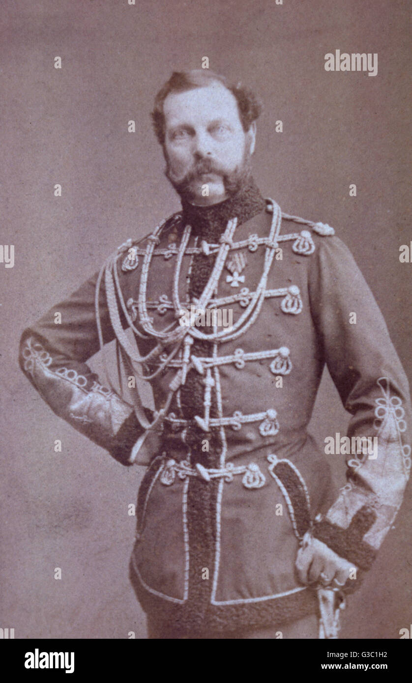 Tsar Alexander II of Russia Stock Photo - Alamy