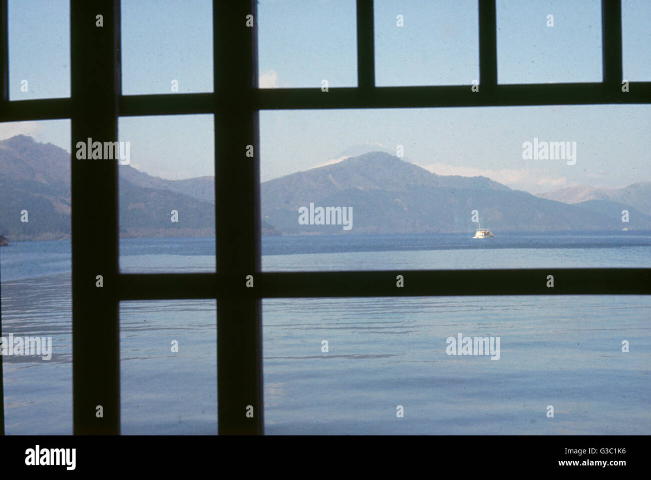 View of Lake Hakone from Hakone Hotel, Japan Stock Photo - Alamy