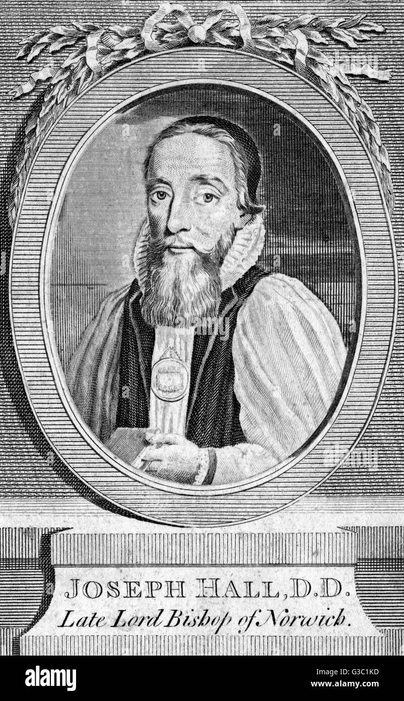 Joseph Hall - Bishop of Norwich and Satirist Stock Photo - Alamy