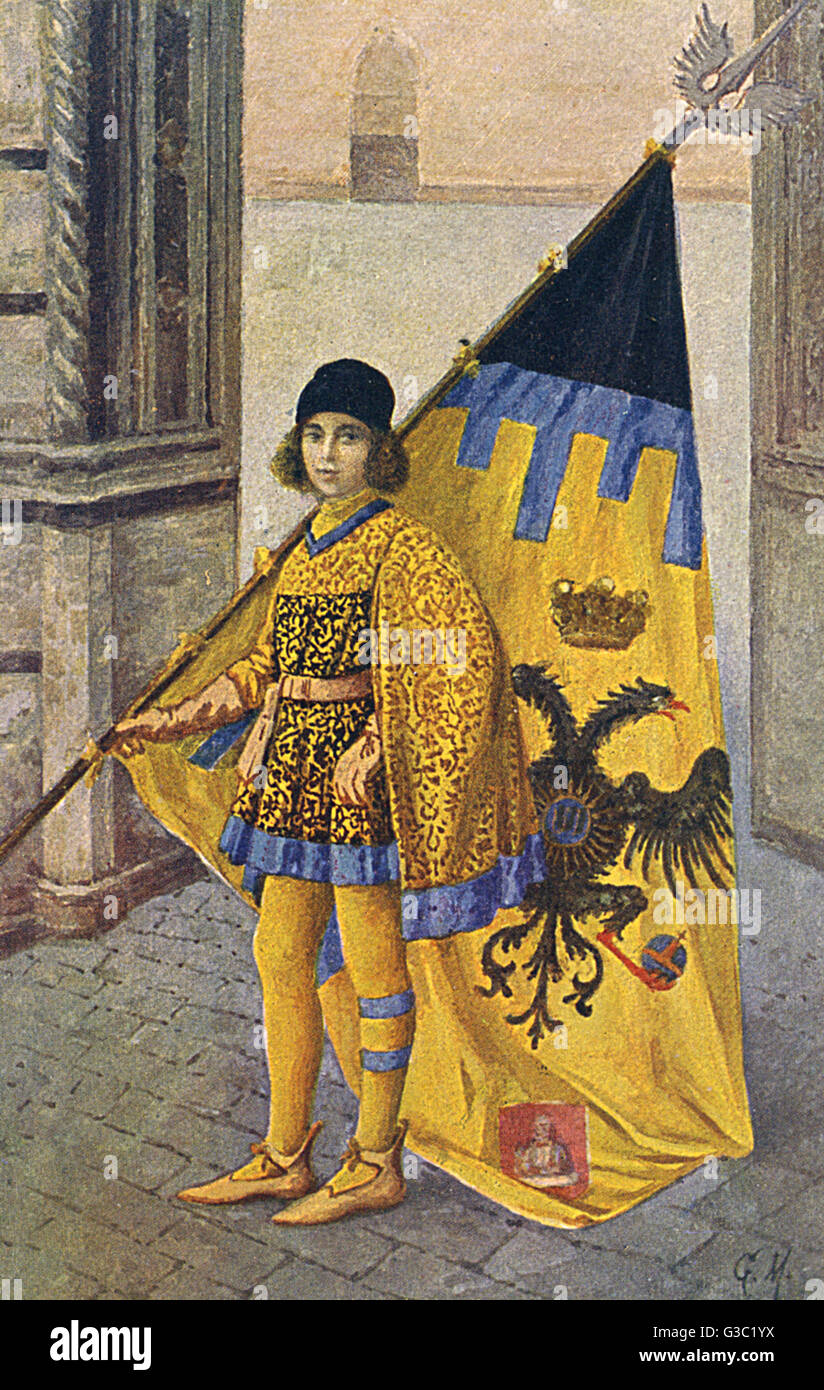 Siena, Italy - Contrada - Aquila (Eagle Stock Photo - Alamy