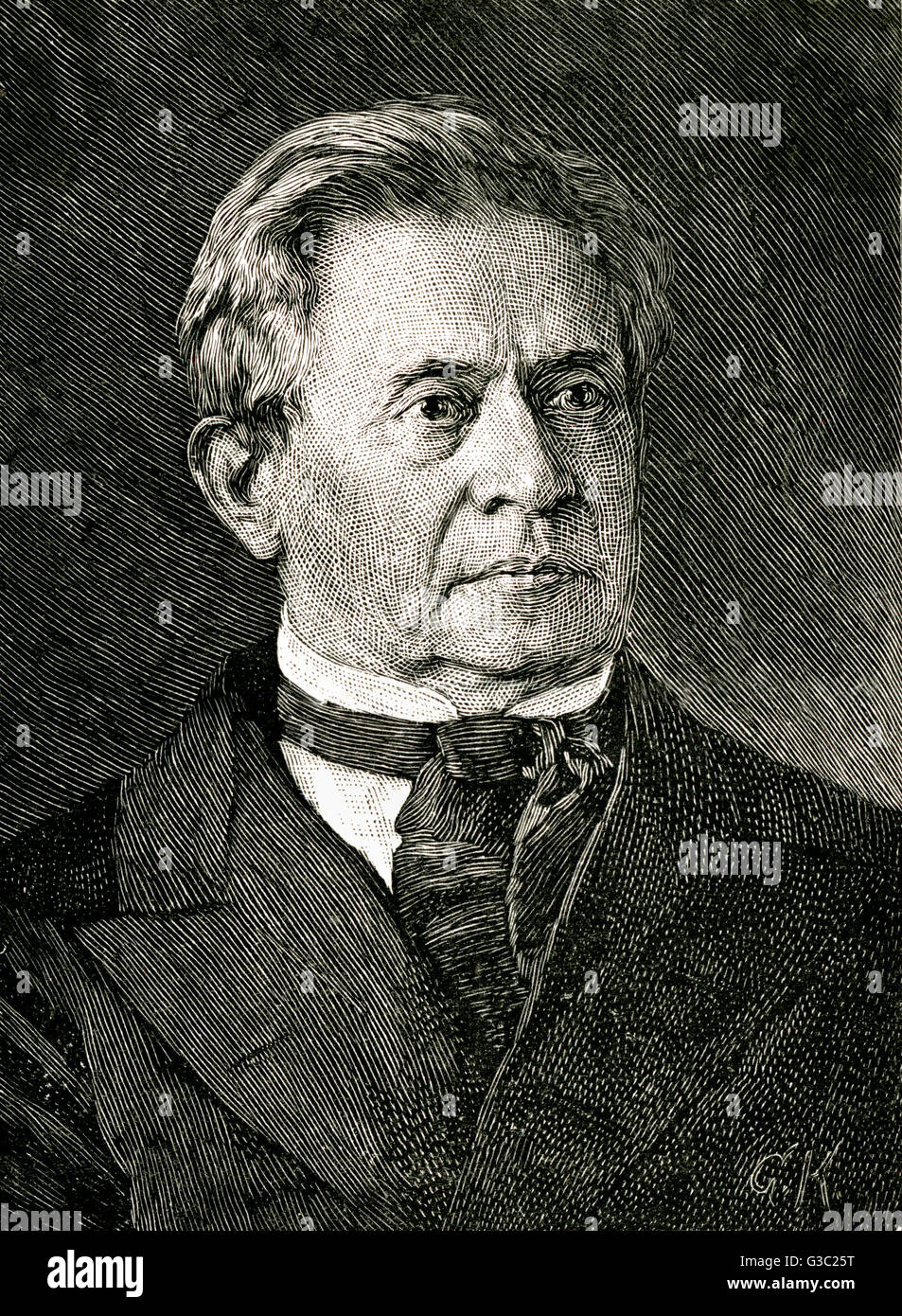 Joseph Henry - American Physicist Stock Photo - Alamy
