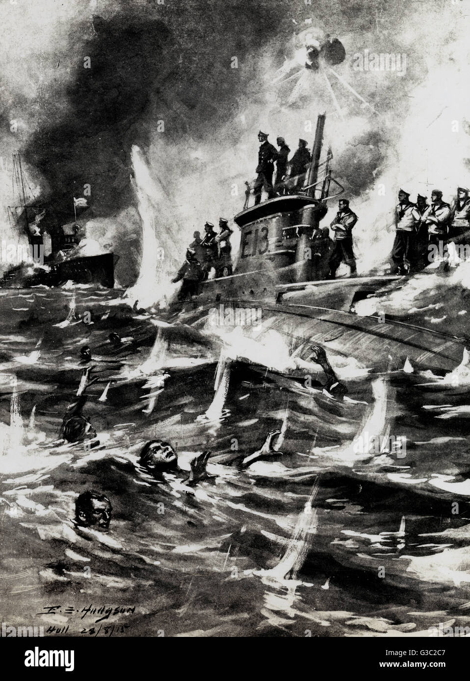 Hms ocean 1915 hi-res stock photography and images - Alamy