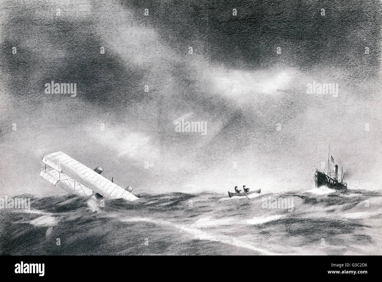 World war one aircraft crash hi-res stock photography and images - Alamy