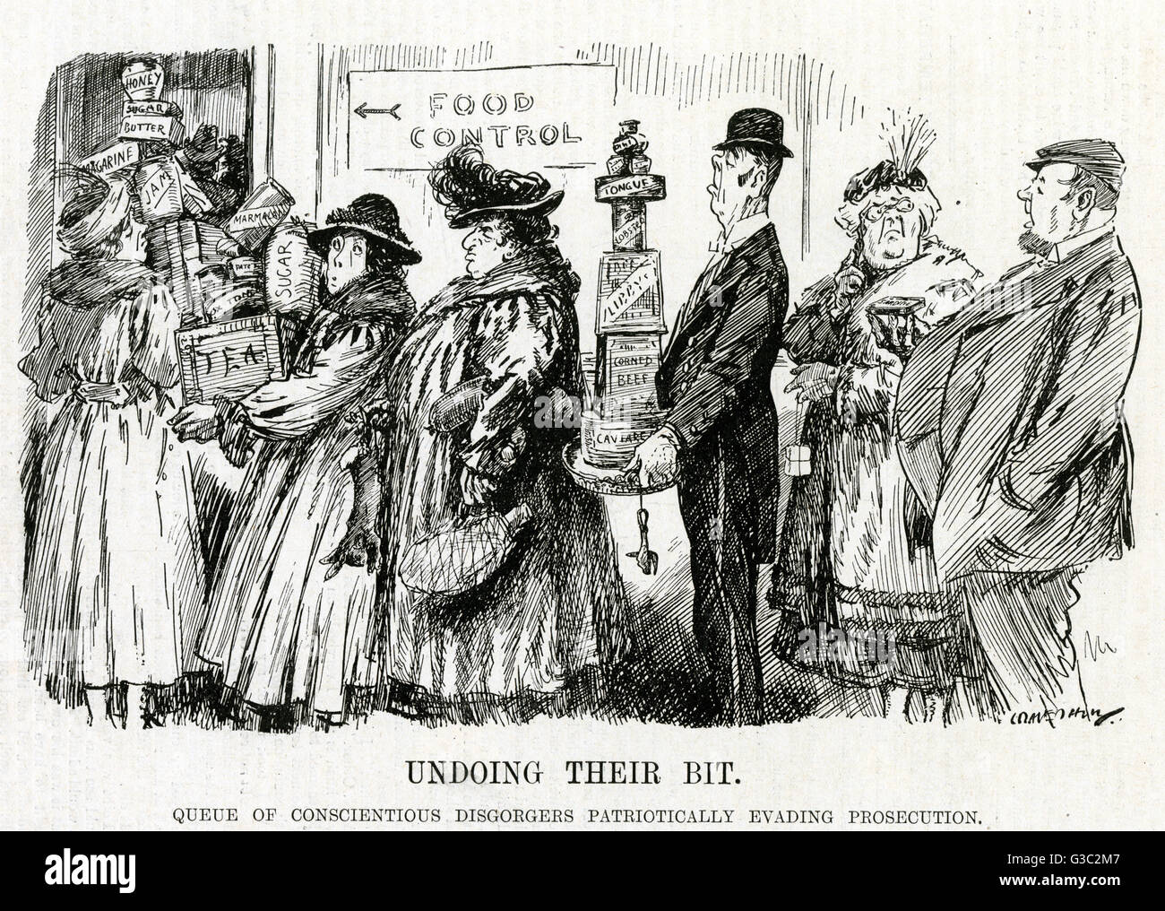 First world war food control hi-res stock photography and images - Alamy
