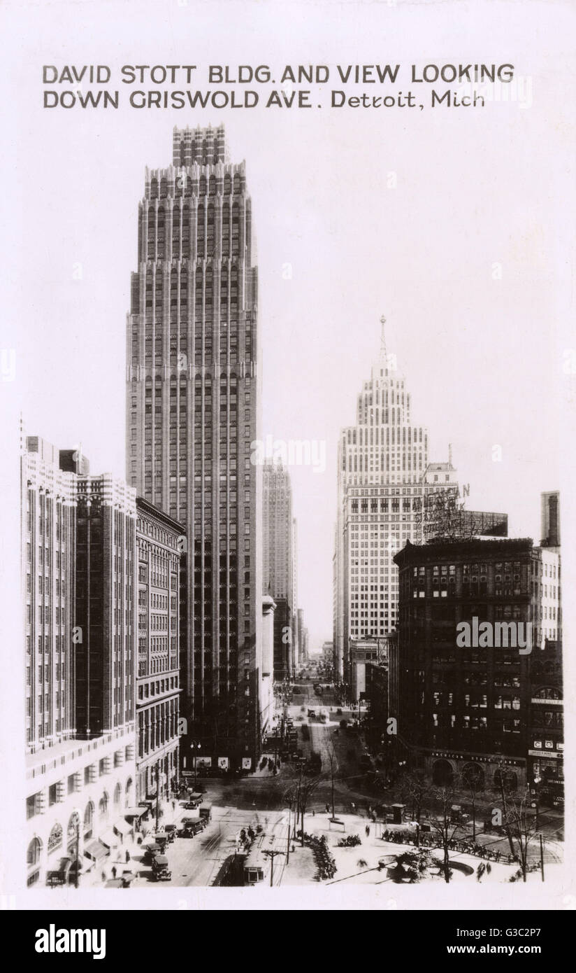 Detroit 1930s hi-res stock photography and images - Alamy