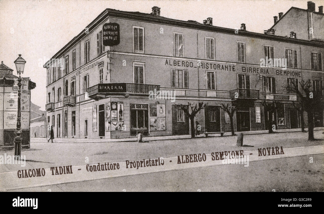 Piedmont region novara the albergo hi-res stock photography and images ...