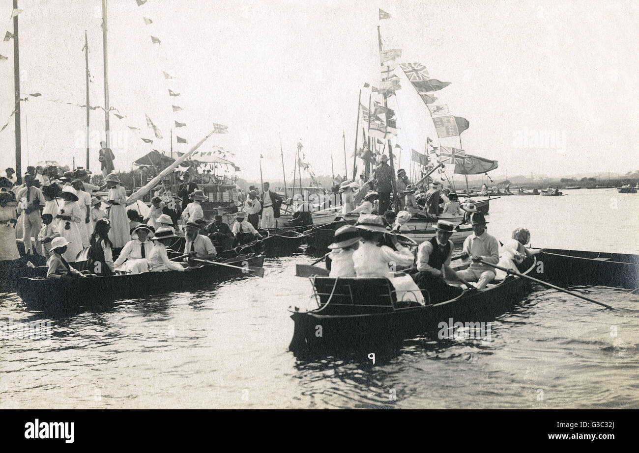 Cowes Week Regatta - Isle of Wight, Hampshire, England Stock Photo - Alamy